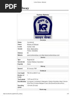 Kokan Railway Map | PDF