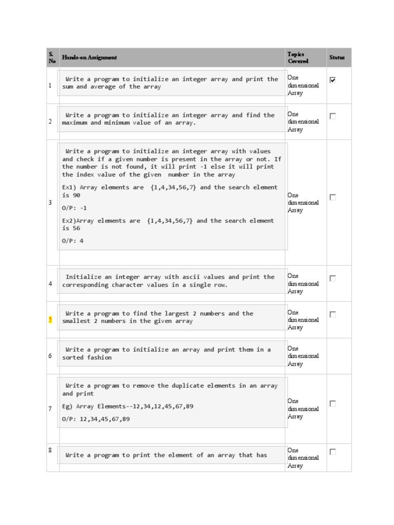 MileStone1 Arrays | PDF | Array Data Structure | Computer Data