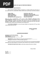 Spa Format | PDF | Power Of Attorney | Notary Public