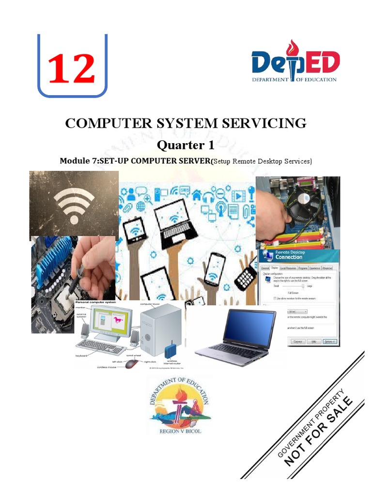 Css G12 Module 7 Q1 Pdf Remote Desktop Services Desktop Virtualization