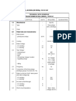 DATA SHEET of Transformers - 100-300-500-1000 kVA | PDF | Transformer ...