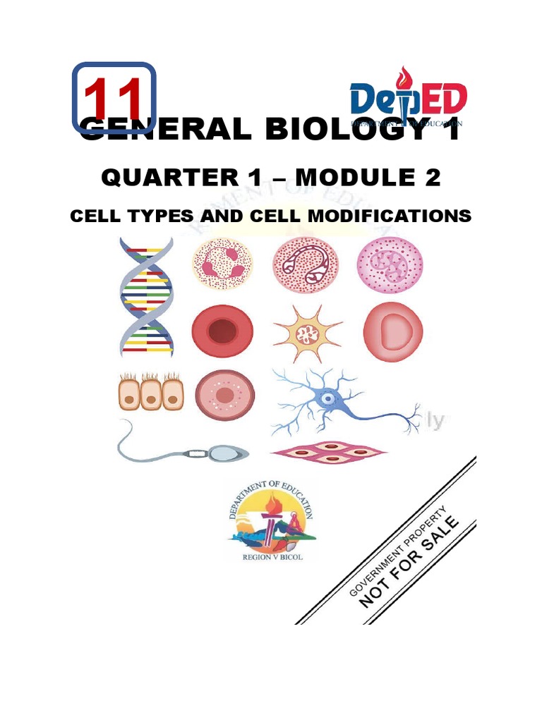 General Biology 1 Module 2 Q1 | PDF | Organelle | Cell Nucleus