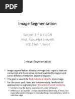 Lecture7 Segmentation | PDF | Image Segmentation | Digital Signal Processing