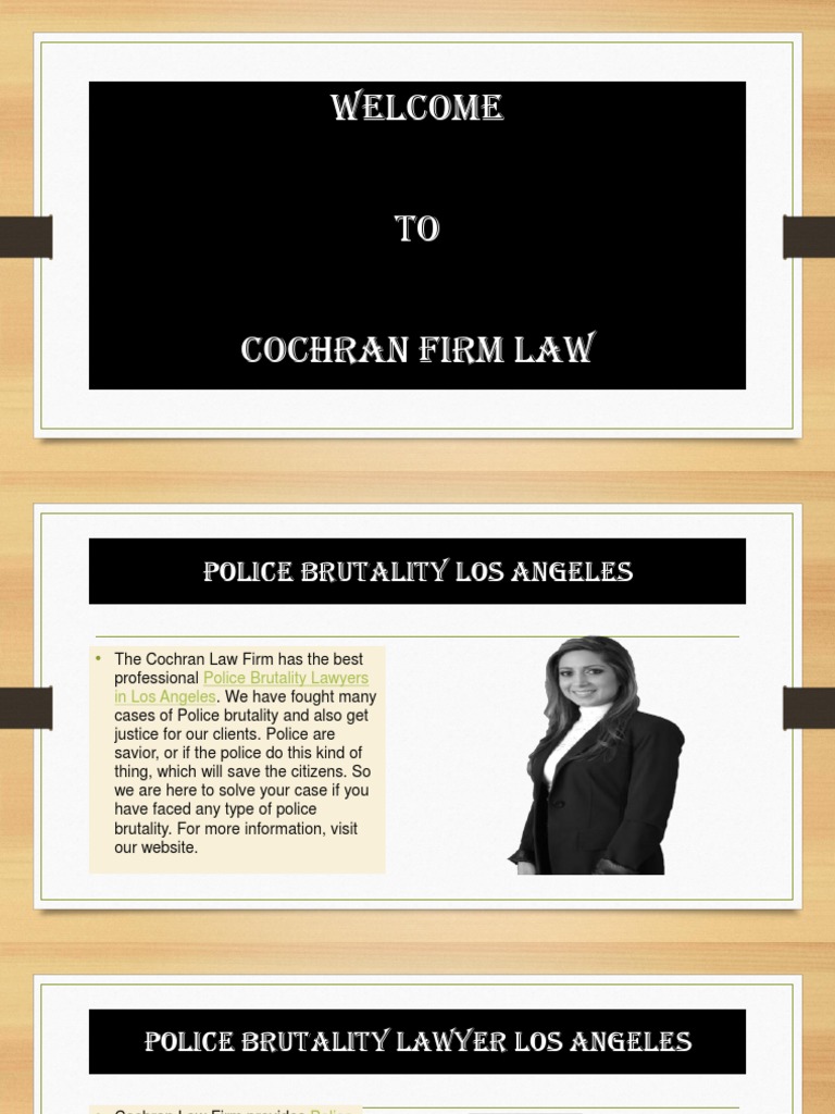 PDF Police Misconduct Attorney Los Angeles 17-May | PDF
