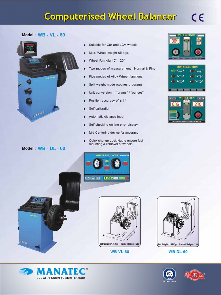 Computerised Wheel Balancer Computerised Wheel Balancer | PDF ...