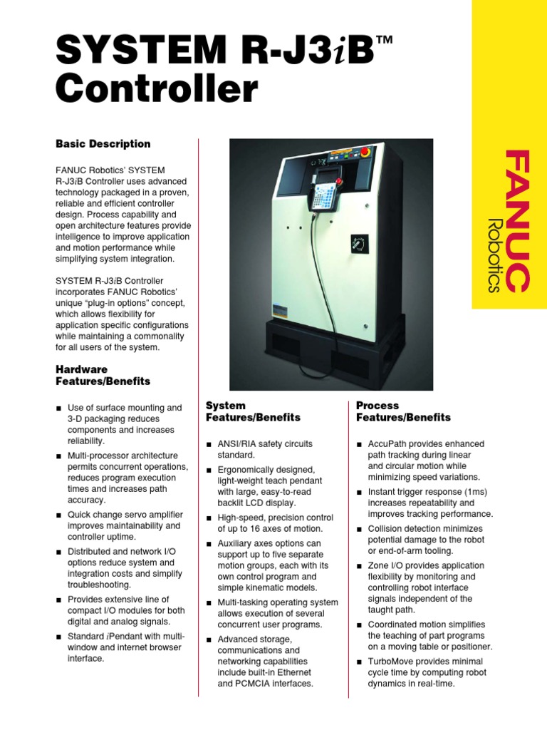 System R-J3 Controller: Basic Description | PDF | Input/Output ...