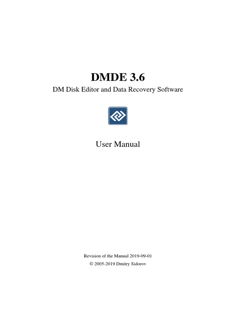 Dmde-3 6 0-Manual | PDF | Booting | Operating System