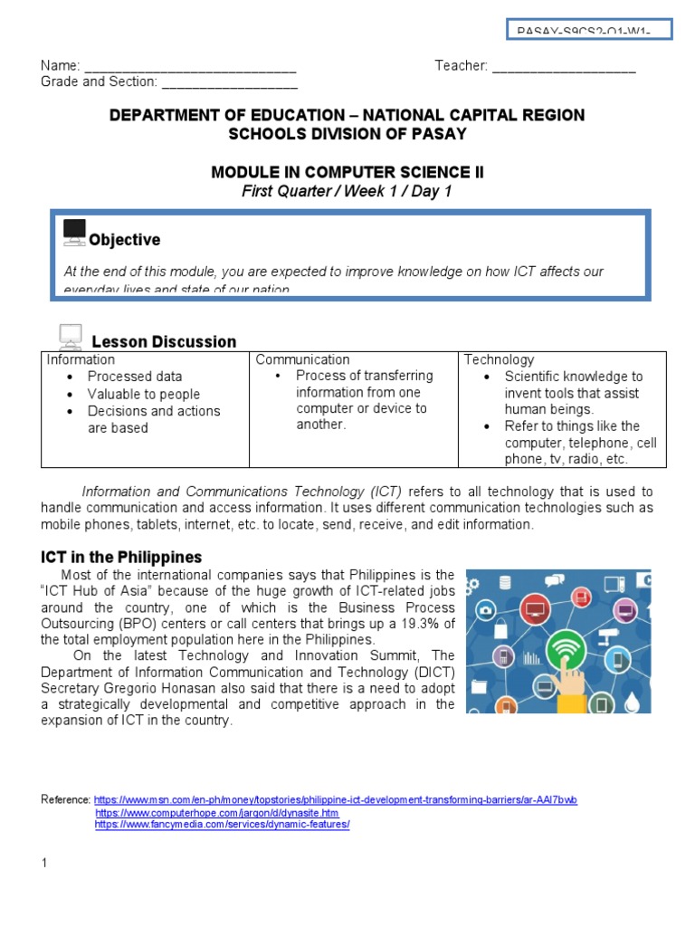 ICT Module: Web 2.0 Overview | PDF | Websites | Web 2.0