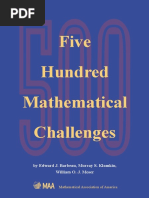 IMOmath - Recommended Books | PDF | Combinatorics | Number Theory