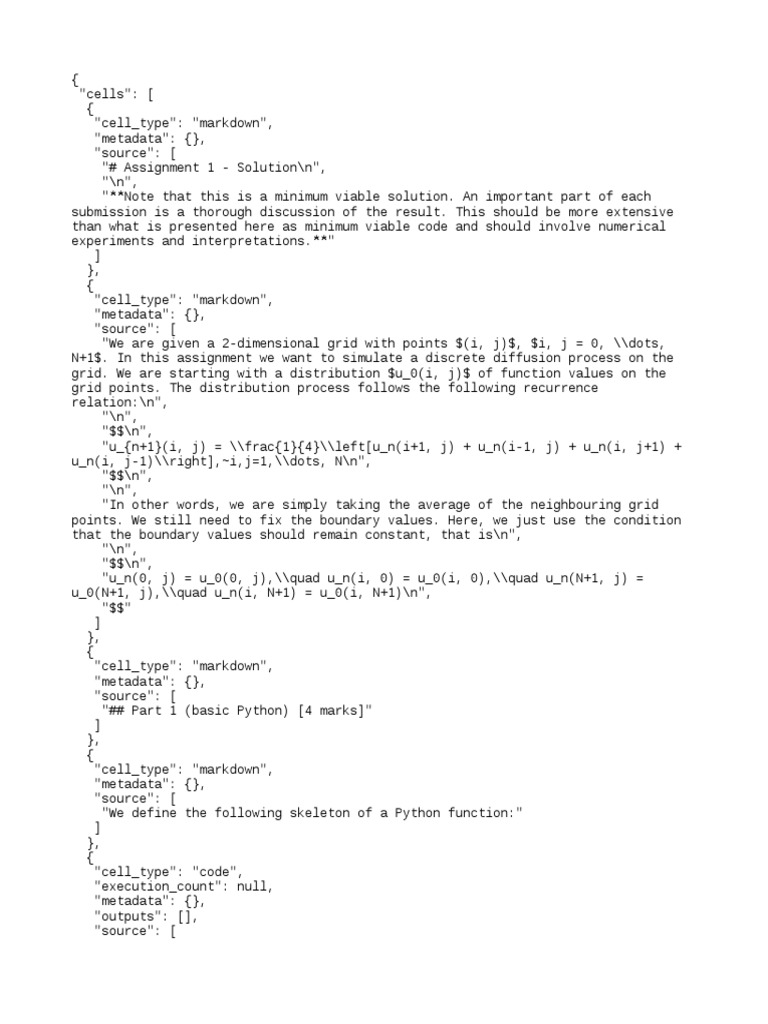 Assignment 1 Solution Pdf Array Data Type Parameter Computer Programming 