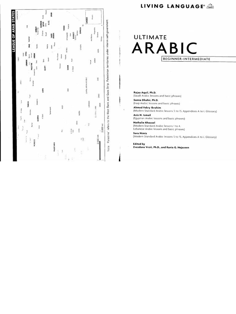 13 Living Language Ultimate Arabic Beginner Intermediate Pdf