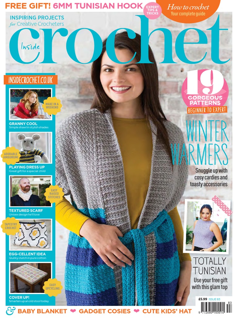 Inside Crochet 83 | PDF | Crochet | Yarn