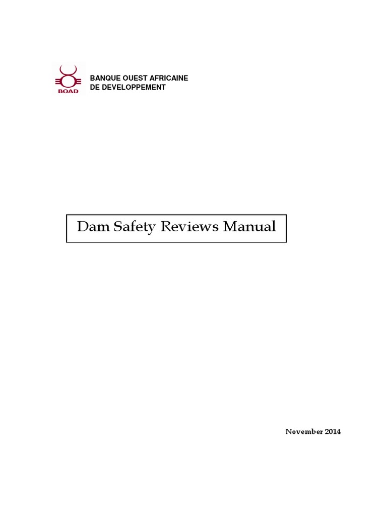 Dam Safety Reviews Manual | PDF | Dam | Safety