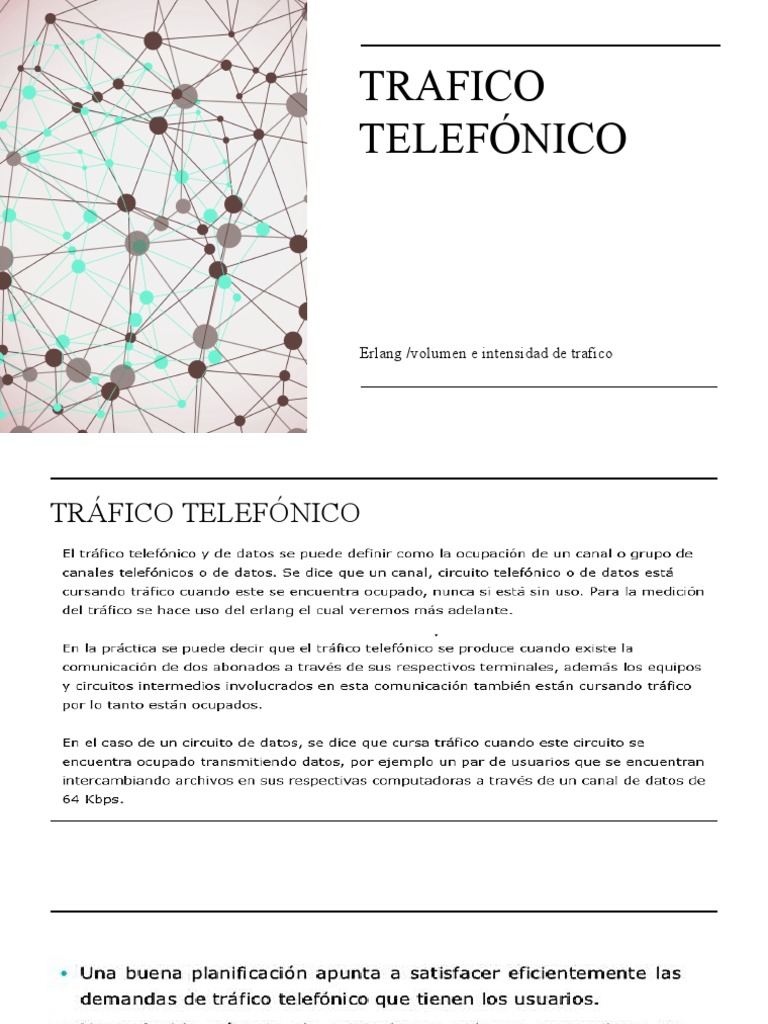 Cont Trafico Telefonico | PDF | Tecnología