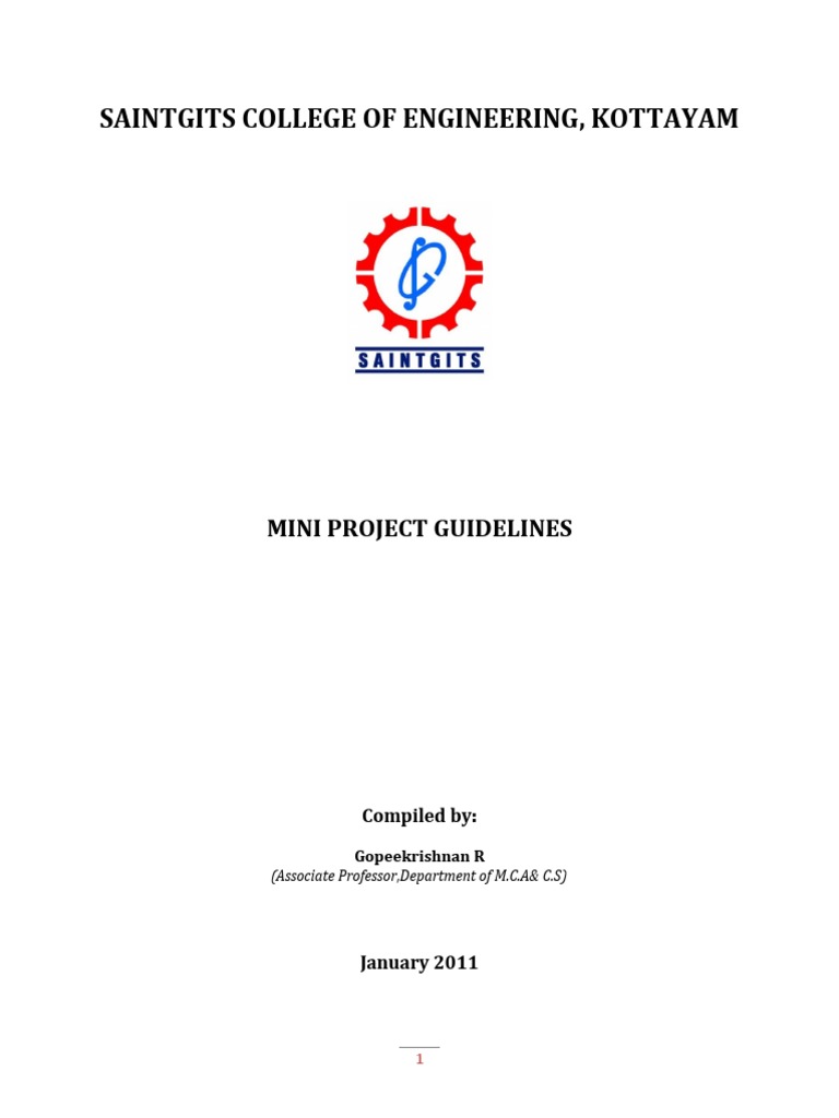 Computer Science Mini Project Guidelines... | PDF | Software Testing ...