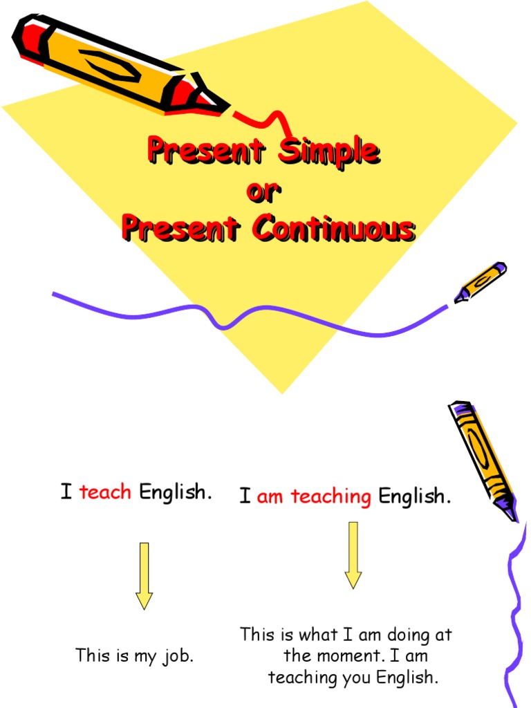 Present Simple Vs Present Continuous Worksheet Templates Layouts ...