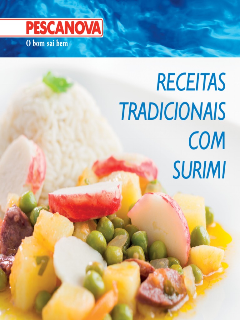 Livro Receitas Tradicionais Surimi Pescanova | PDF | Tomate | Queijo