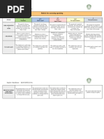Reading Fluency Rubric | PDF | Language Arts & Discipline | Foreign ...