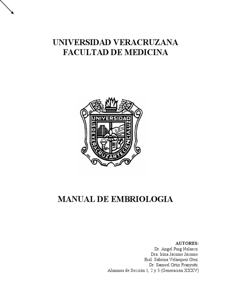 Manual Embriología | PDF | Microscopio | Reproducción