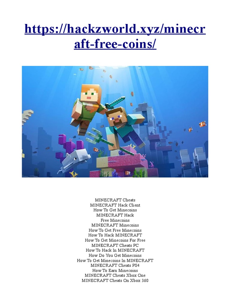How To Get Minecoins Free 2021 - 2022 | PDF
