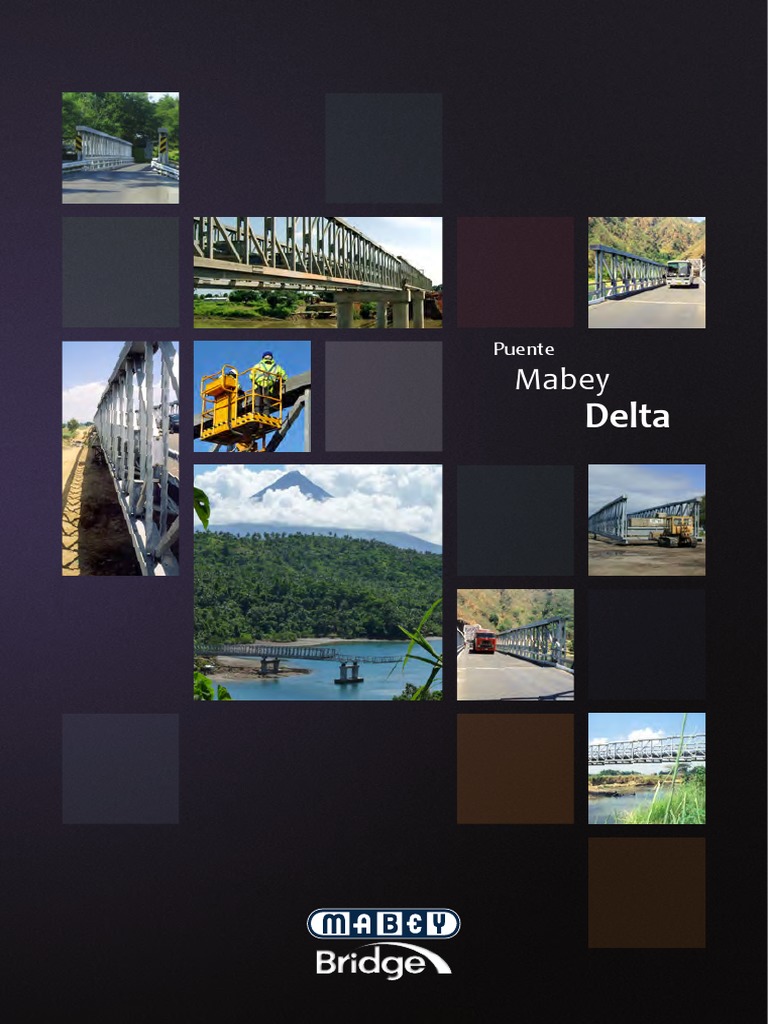 Sistema de Puente Delta Mabey | PDF | Puente | Transporte por carretera