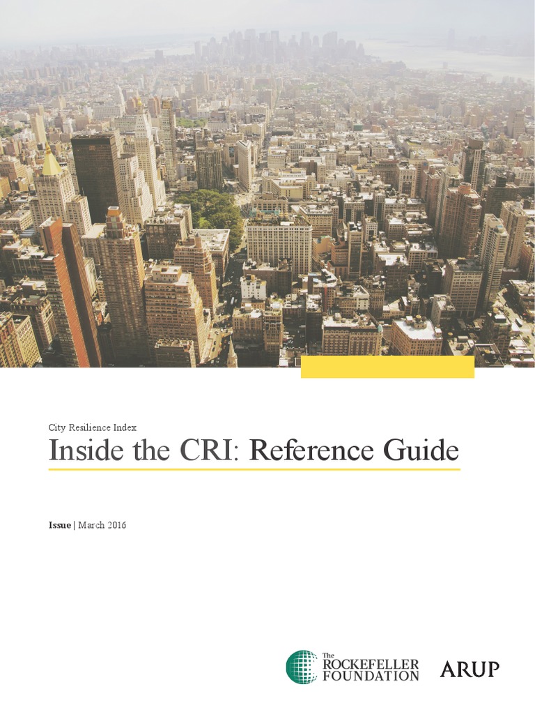 Inside The CRI Reference Guide | PDF | Climate Resilience ...