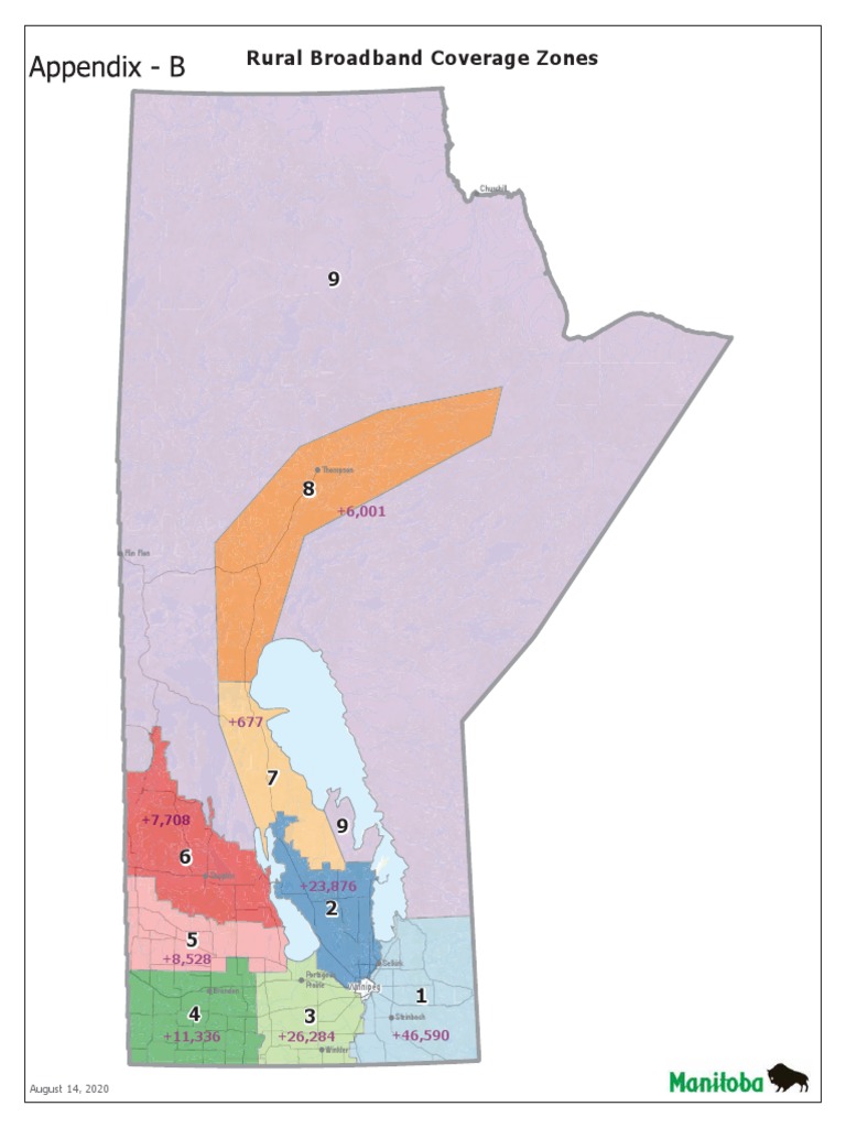 Rural Broadband Coverage Zones in Canada | PDF