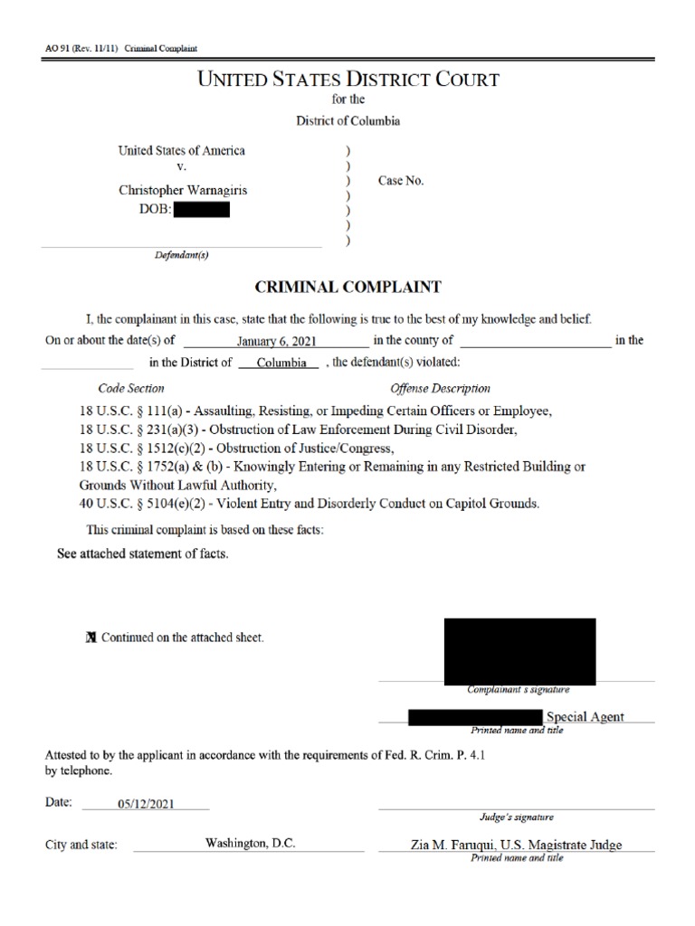 Warnagiris Charging Docs | PDF | United States Capitol | United States ...