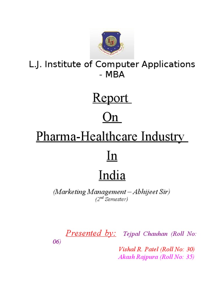 MM Report On Pharma & Healthcare | PDF | Pharmaceutical Industry | Food ...