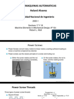 Design Lecture 3 Powerscrew | PDF | Screw | Mechanical Engineering