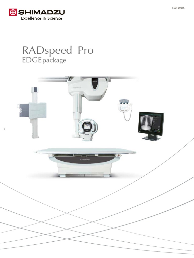 C501-E041C RADspeed Pro EDGE Package | PDF | Radiography | Tomography