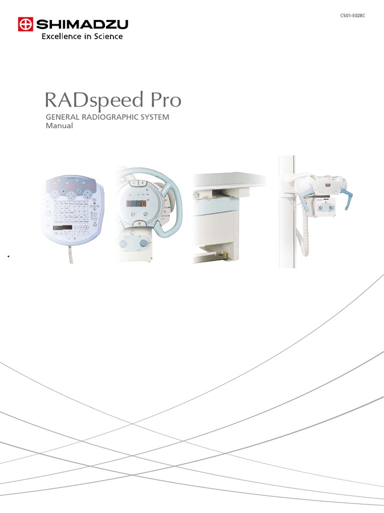 Radspeed Pro: General Radiographic System Manual | PDF | Radiography ...