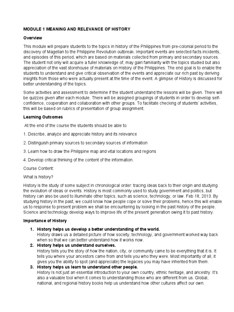 Module 1 4 | PDF | Primary Sources | Science