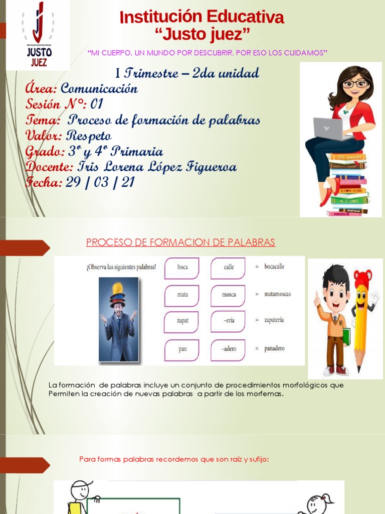 Proceso de Formacion de Palabras | PDF