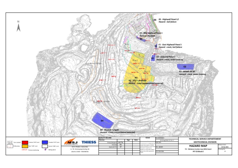 Geotechnical Hazard Map-MSJ - 210220 | PDF | Nature