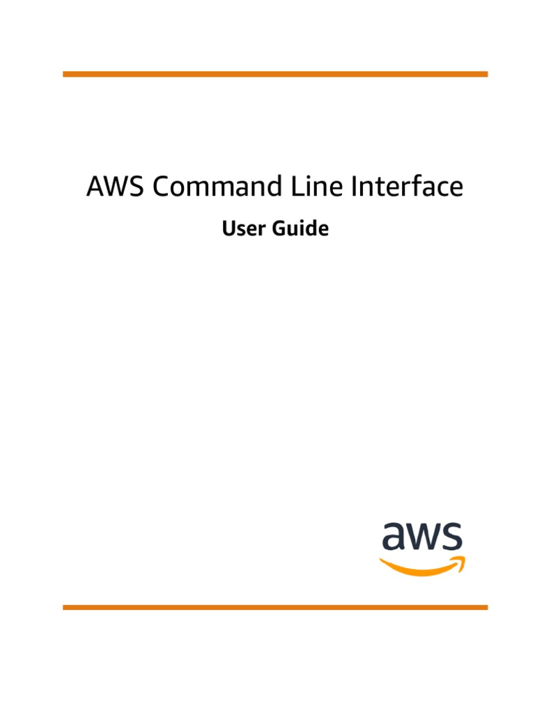 Aws-Command Line Interface | PDF | Command Line Interface | Shell (Computing)