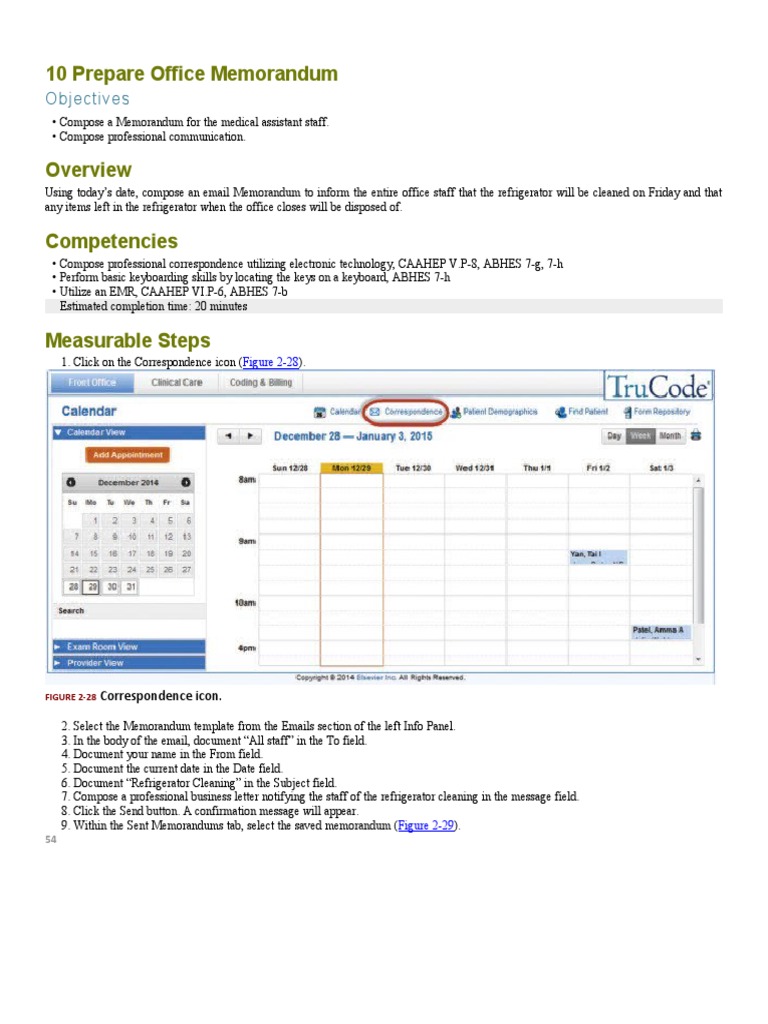 10 Prepare Office Memorandum: Objectives | PDF