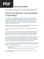 Journal Entry for Loan Interest Paid | PDF | Debits And Credits | Interest