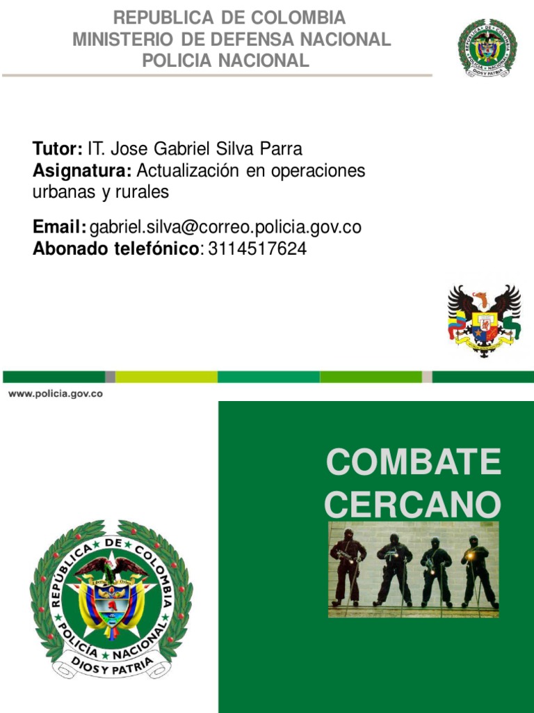 Combate Cercano | PDF | Guerra | Guerra de la era industrial