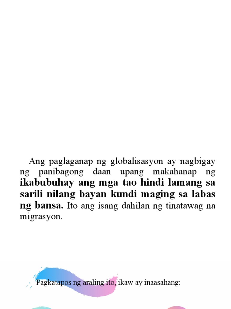 3rd Week AP 10 Presentation | PDF