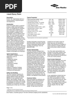 Technical Data Sheet: EPON™ Resin 828 | PDF | Epoxy | Chemistry