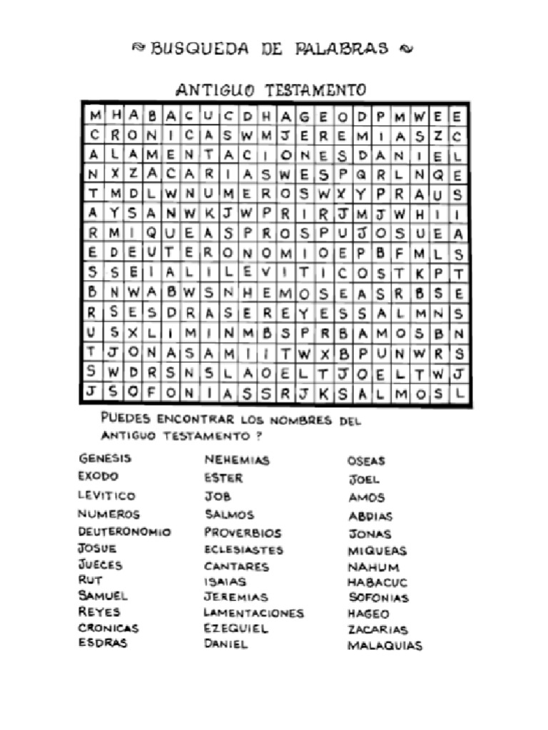 Sopa de Letras Taller | PDF