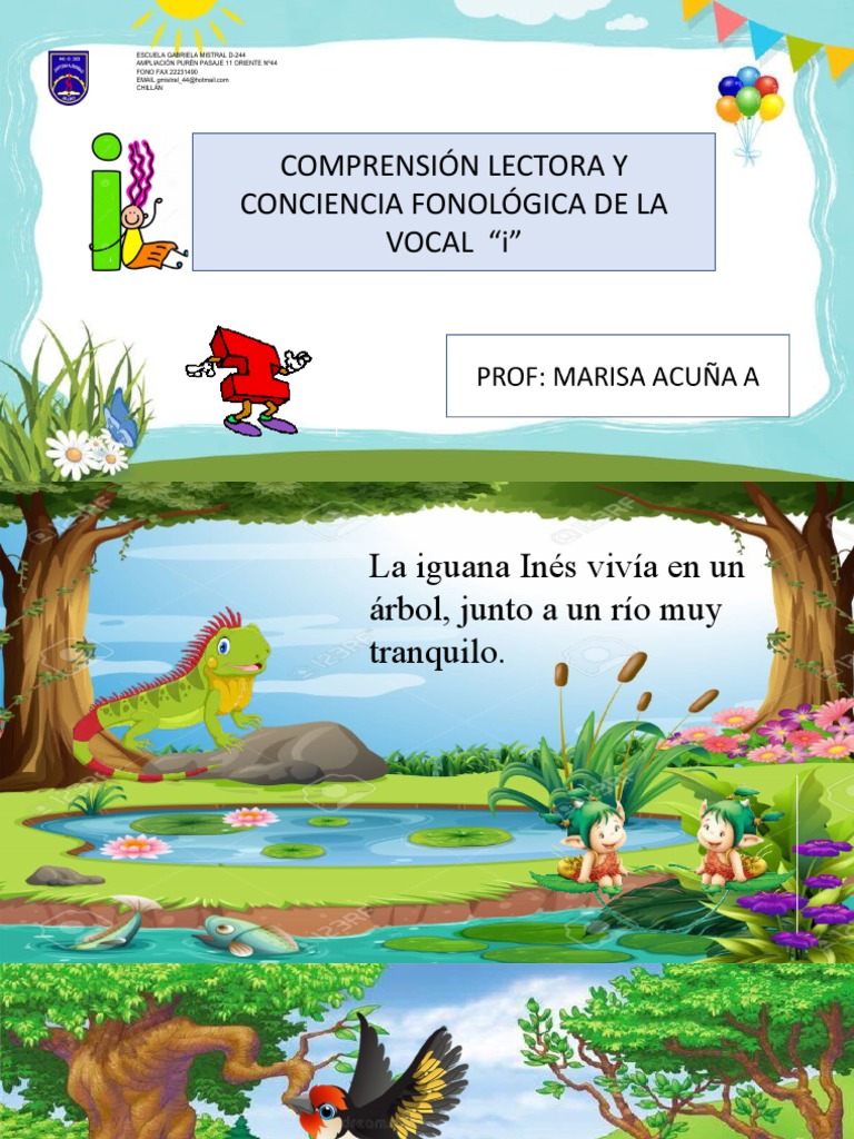 La iguana Inés y su nueva amistad | PDF