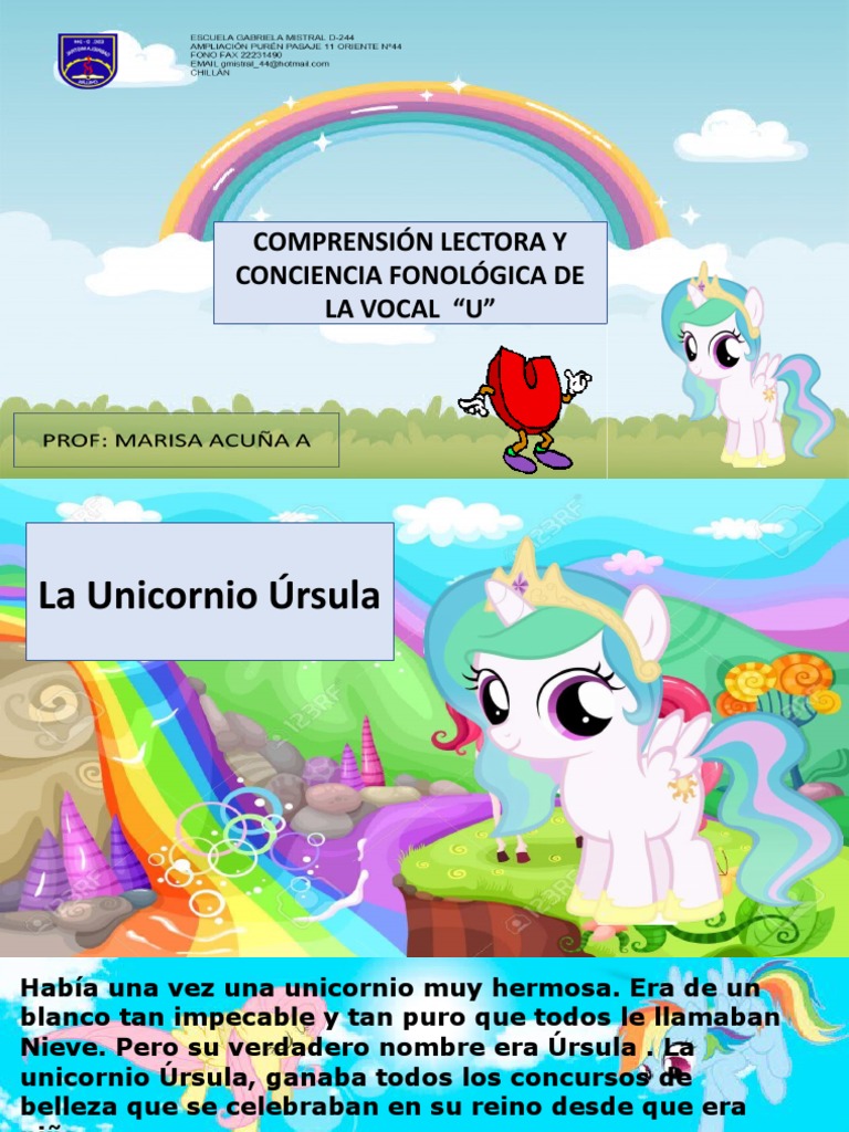 Conciencia Fonológica de La Vocal U | PDF