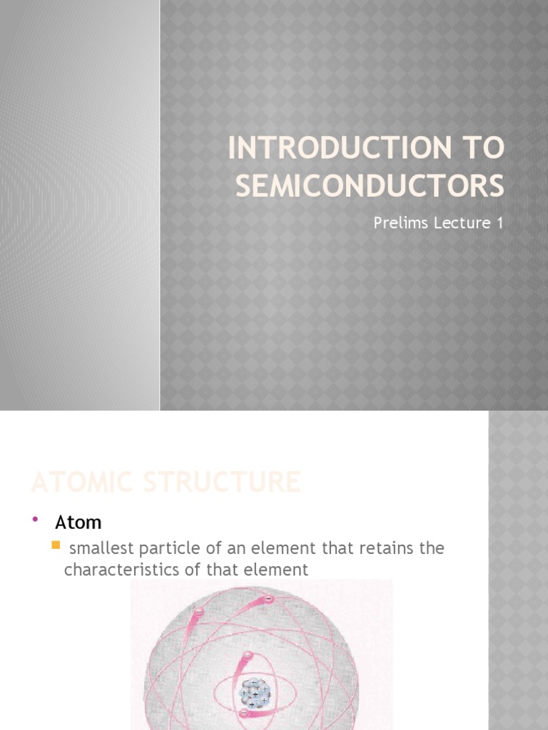 INTRODUCTION To Semiconductors | PDF | Semiconductors | P–N Junction