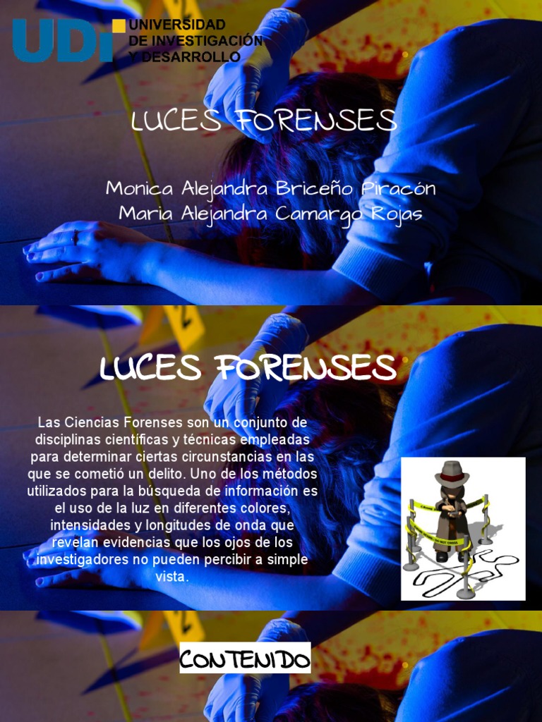 Funciones de las Luces Forenses | PDF | Ligero | Óptica