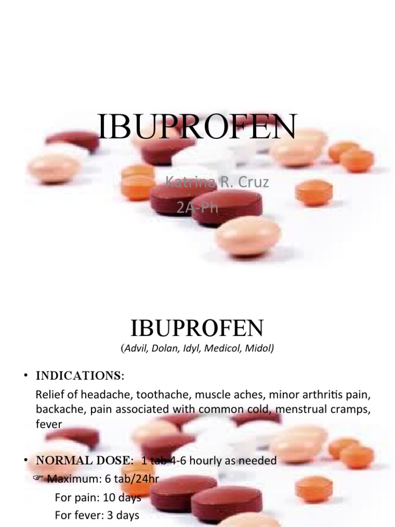 Ibuprofen Uses, Dosage, and Side Effects | PDF | Wellness