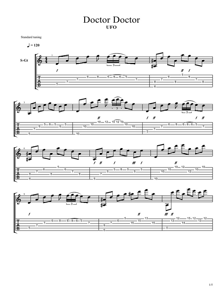 UFO - Doctor Doctor | PDF