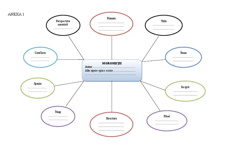 Harta Conceptuala Morometii | PDF