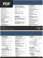 Hungry Horse Menu Overview | PDF | French Fries | Hamburgers